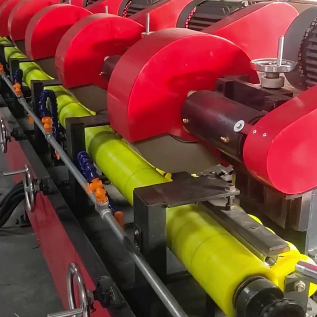 8 workStation round pipe Polishing Machine - Shandong Soar Machinery Co ...